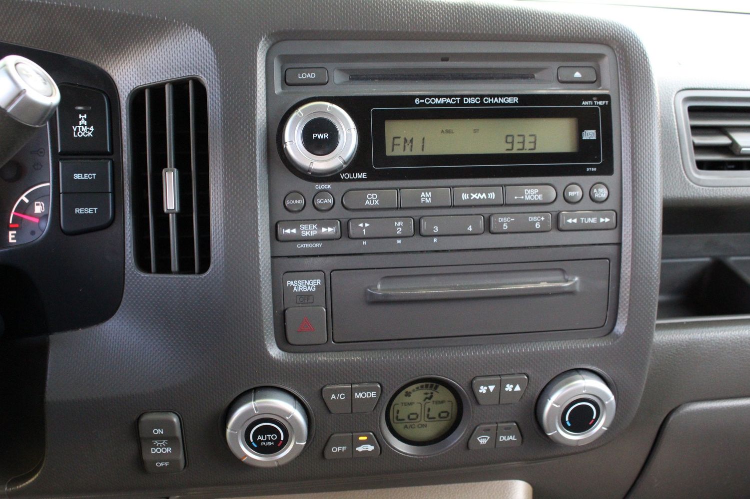2008 Honda Ridgeline Radio Codenull