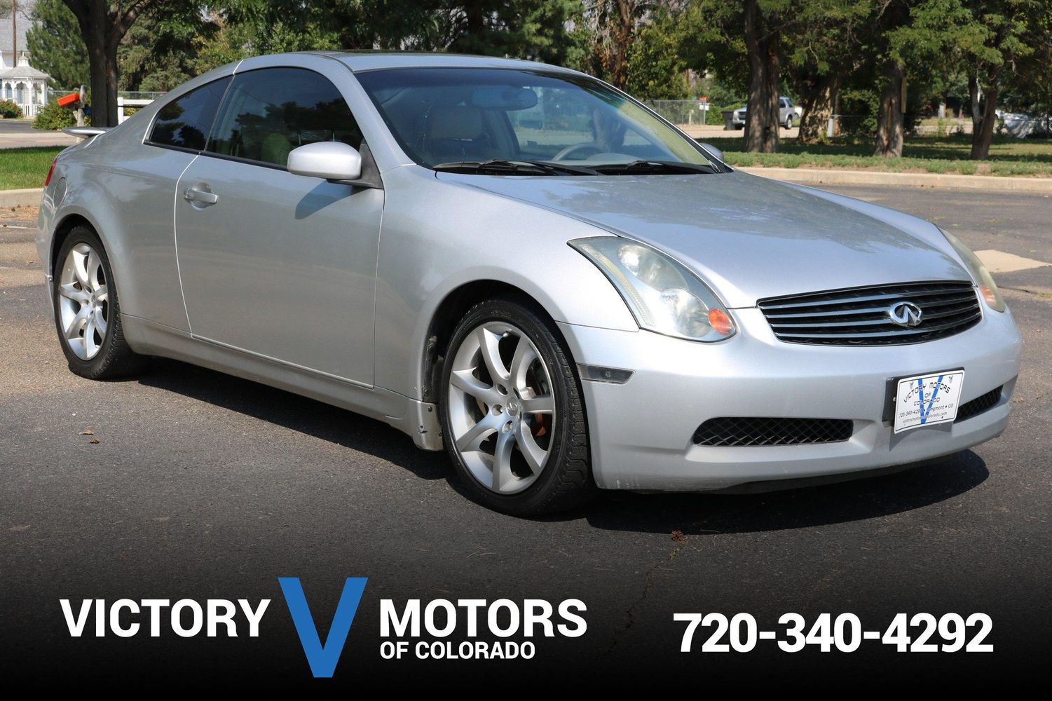 2003 Infiniti G35 Coupe Silver