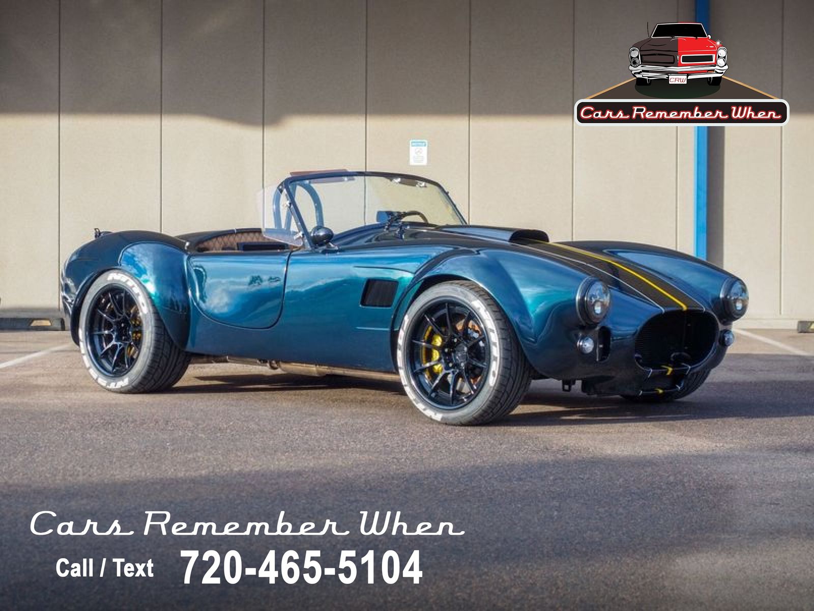 1965 Backdraft Cobra RT4 | Cars Remember When
