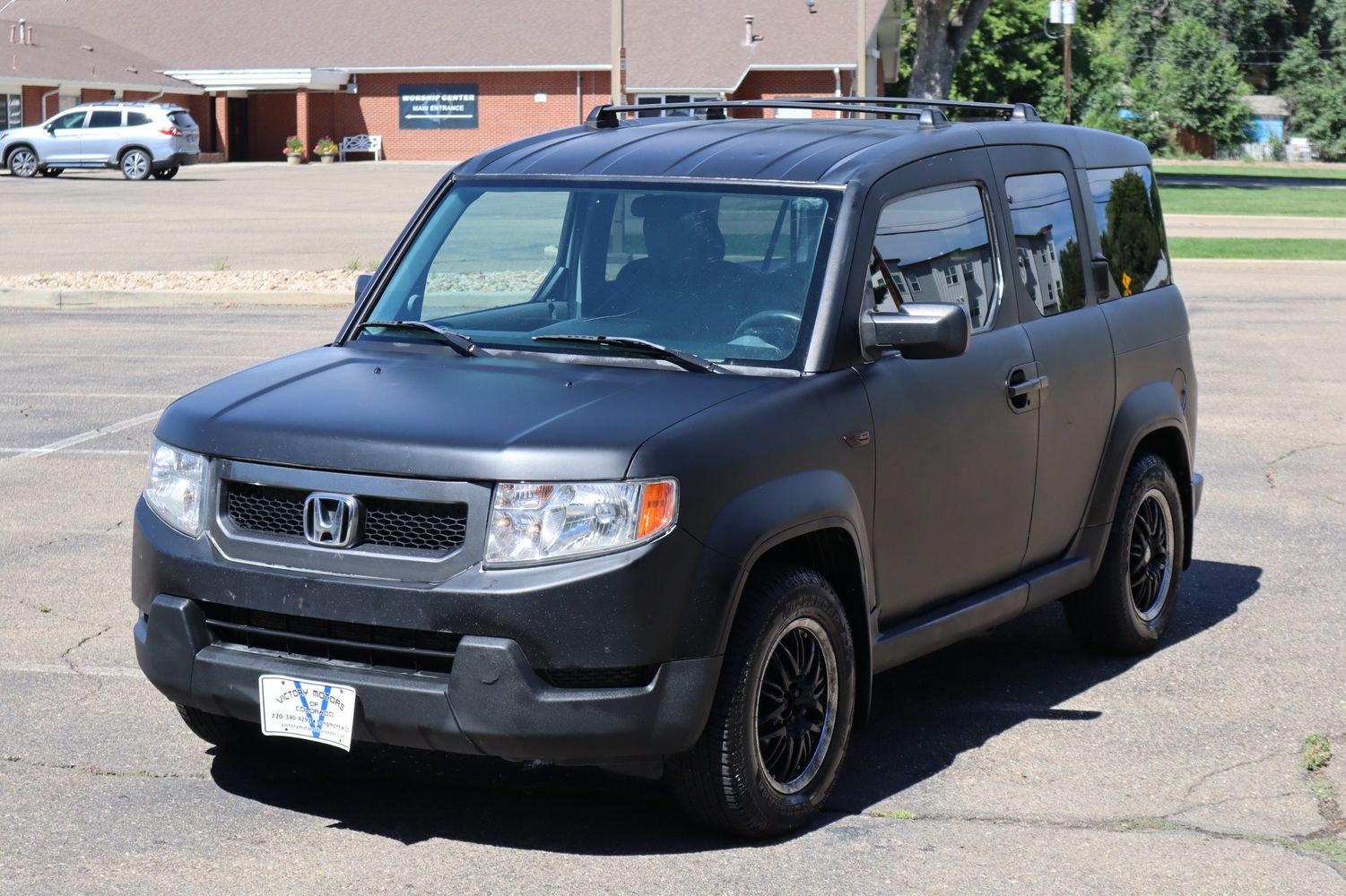 Flat Black Honda Element