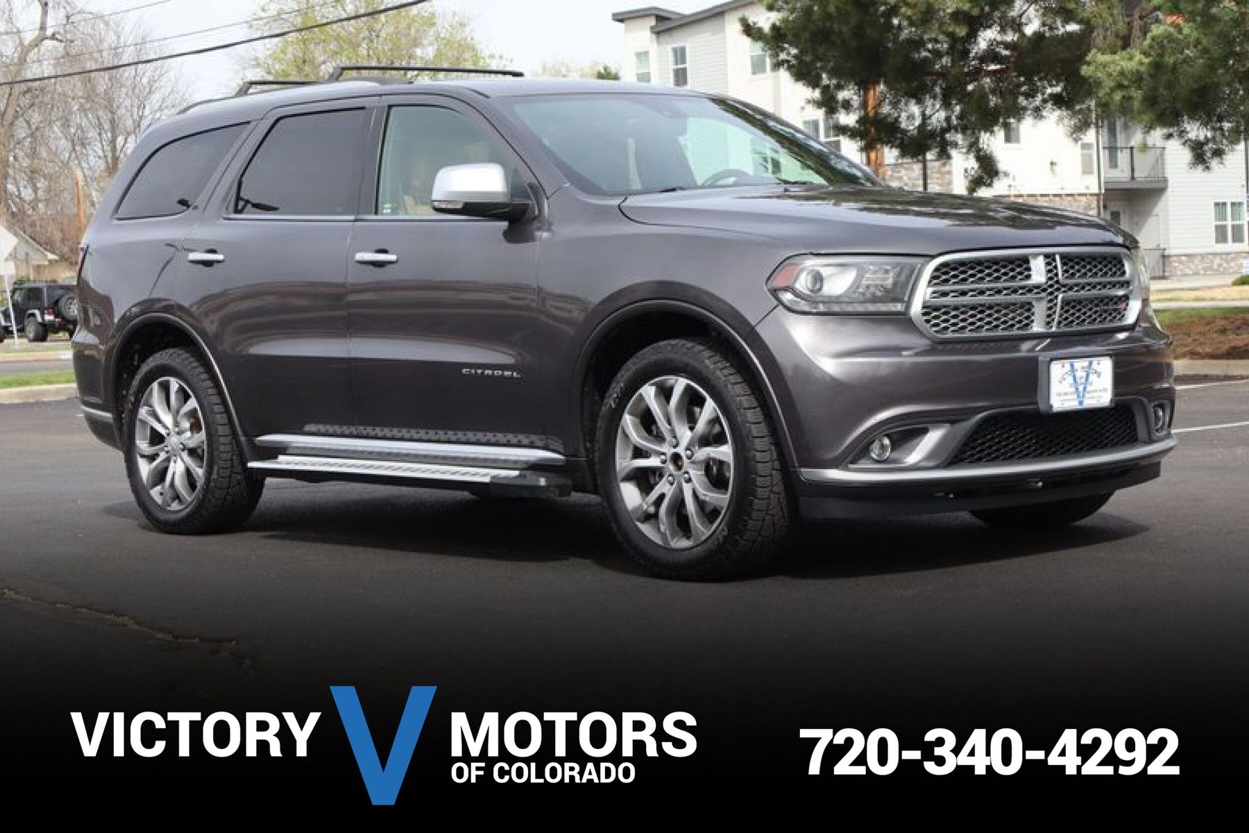 2016 Dodge Durango Citadel Anodized Platinum | Victory Motors of Colorado
