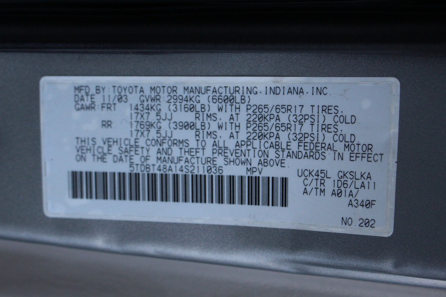 2004 Toyota Sequoia Limited | Victory Motors of Colorado