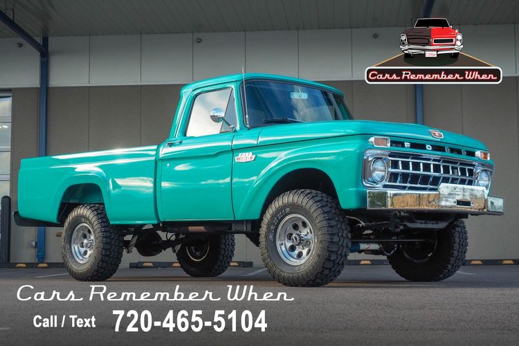 1965 Ford F100 4x4 | Cars Remember When