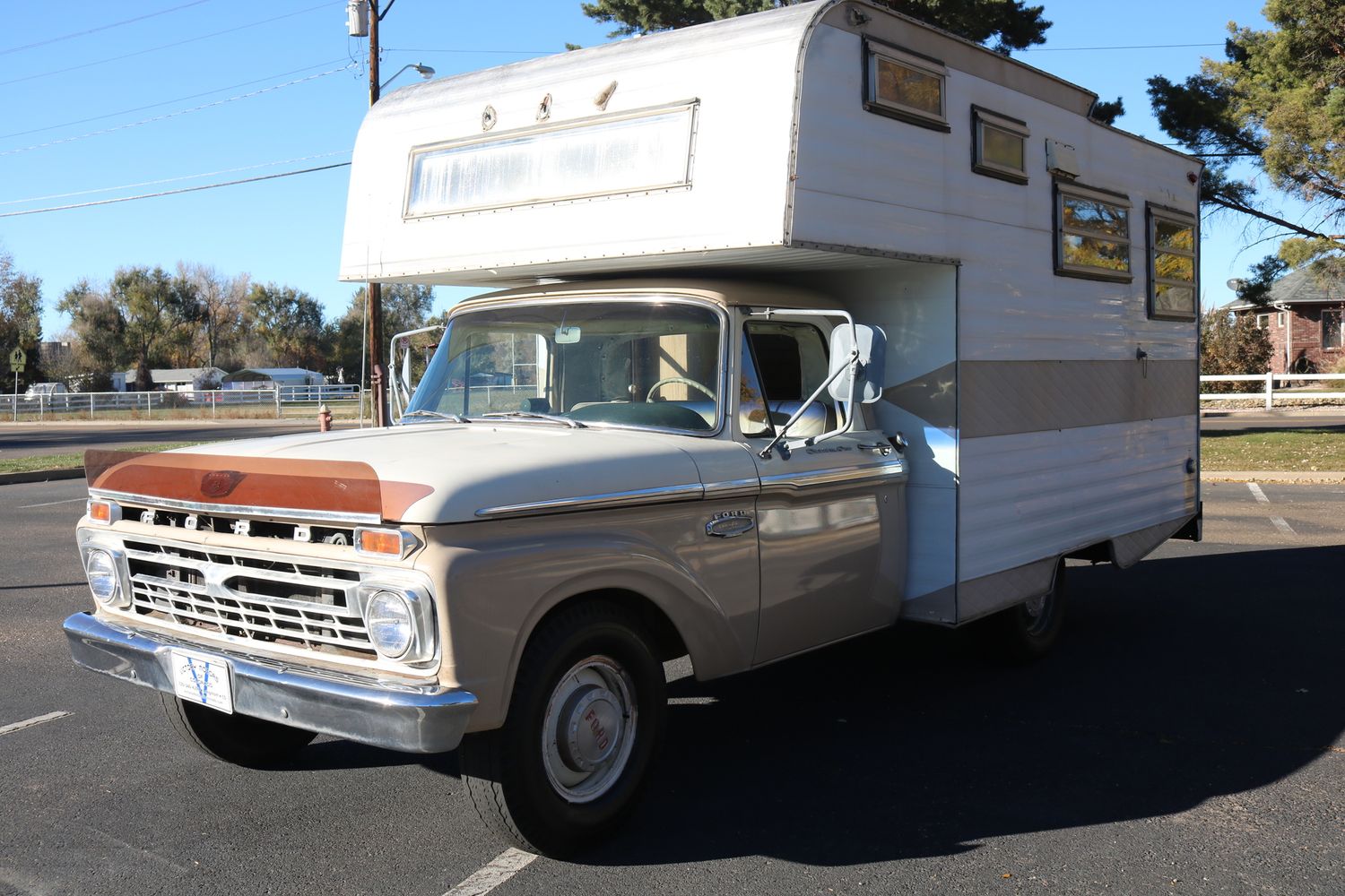 1966 FORD F-250 CUSTOM CAB CAMPER | Victory Motors of Colorado