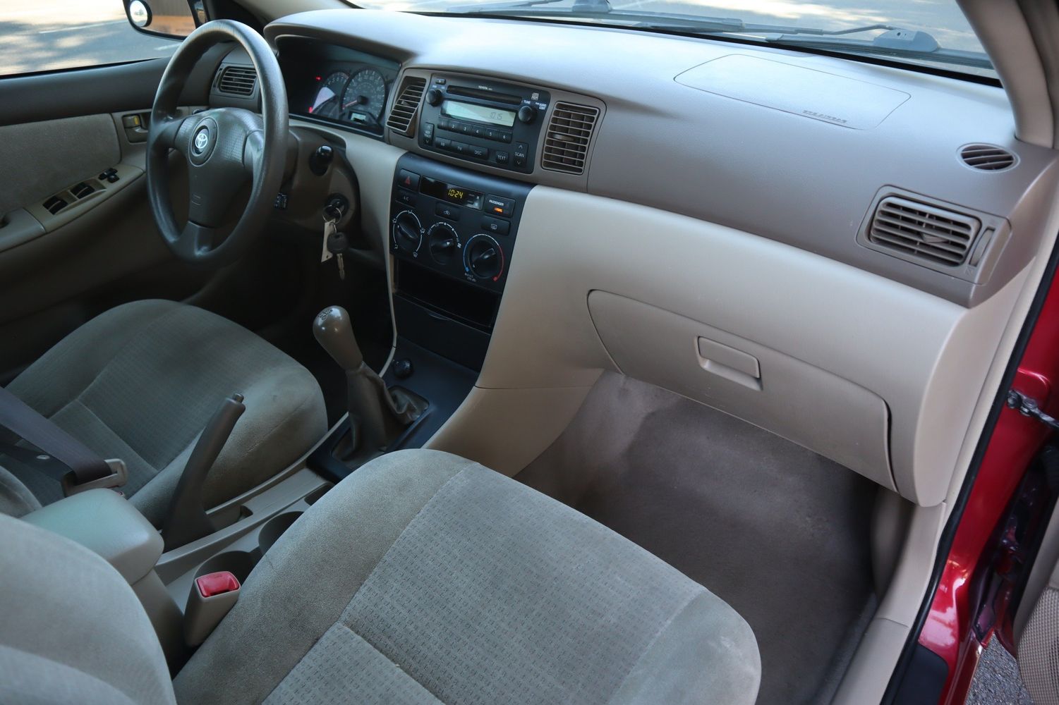 2008 Toyota Corolla Interior