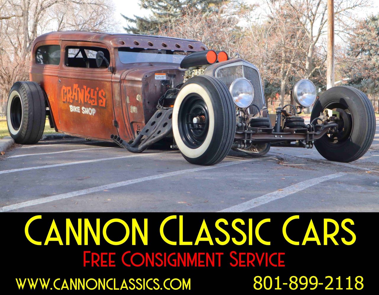 1934 Chevrolet Rat Rod Sedan | Cannon Classic Cars