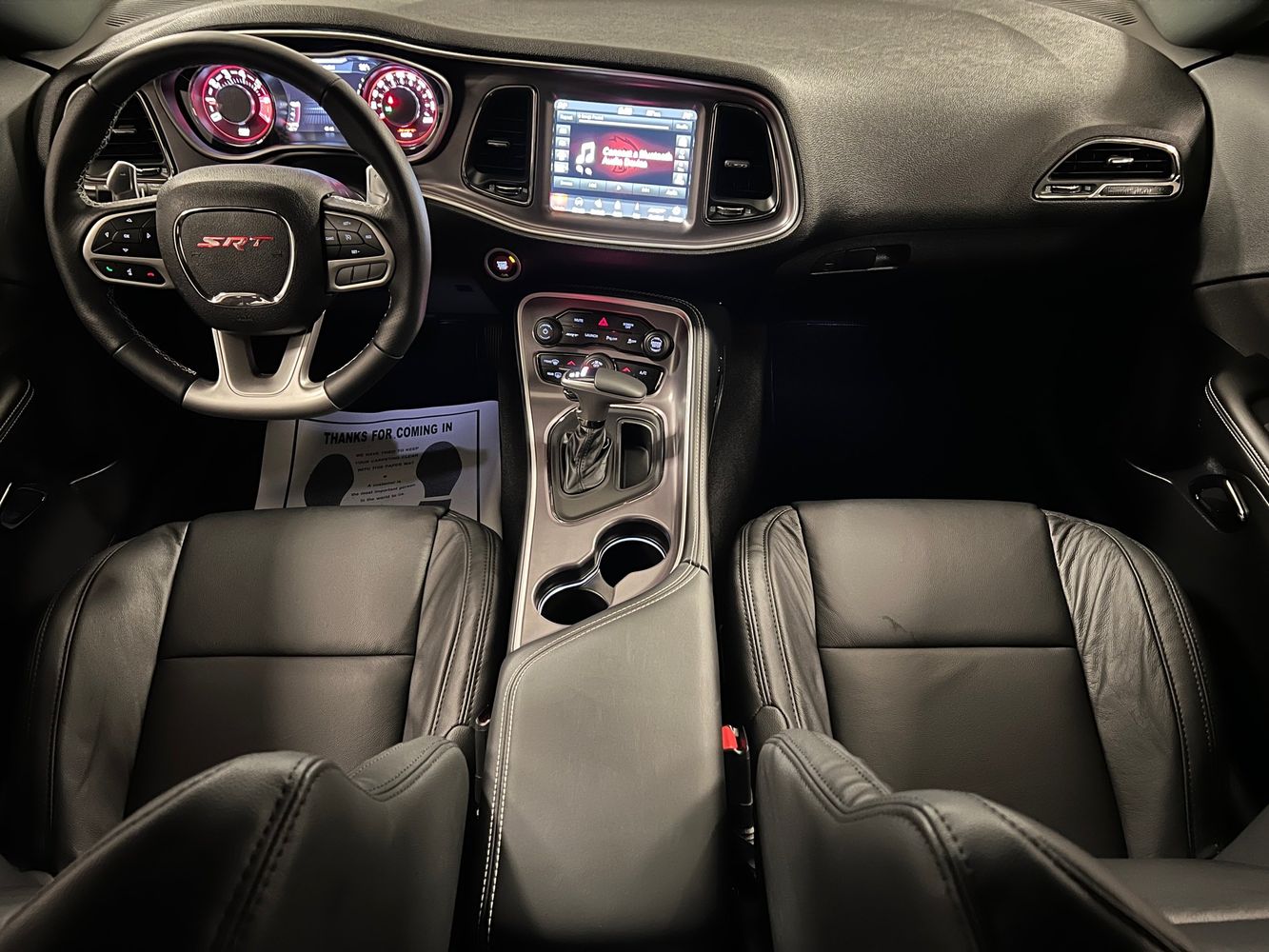 Dodge Challenger Hellcat Interior