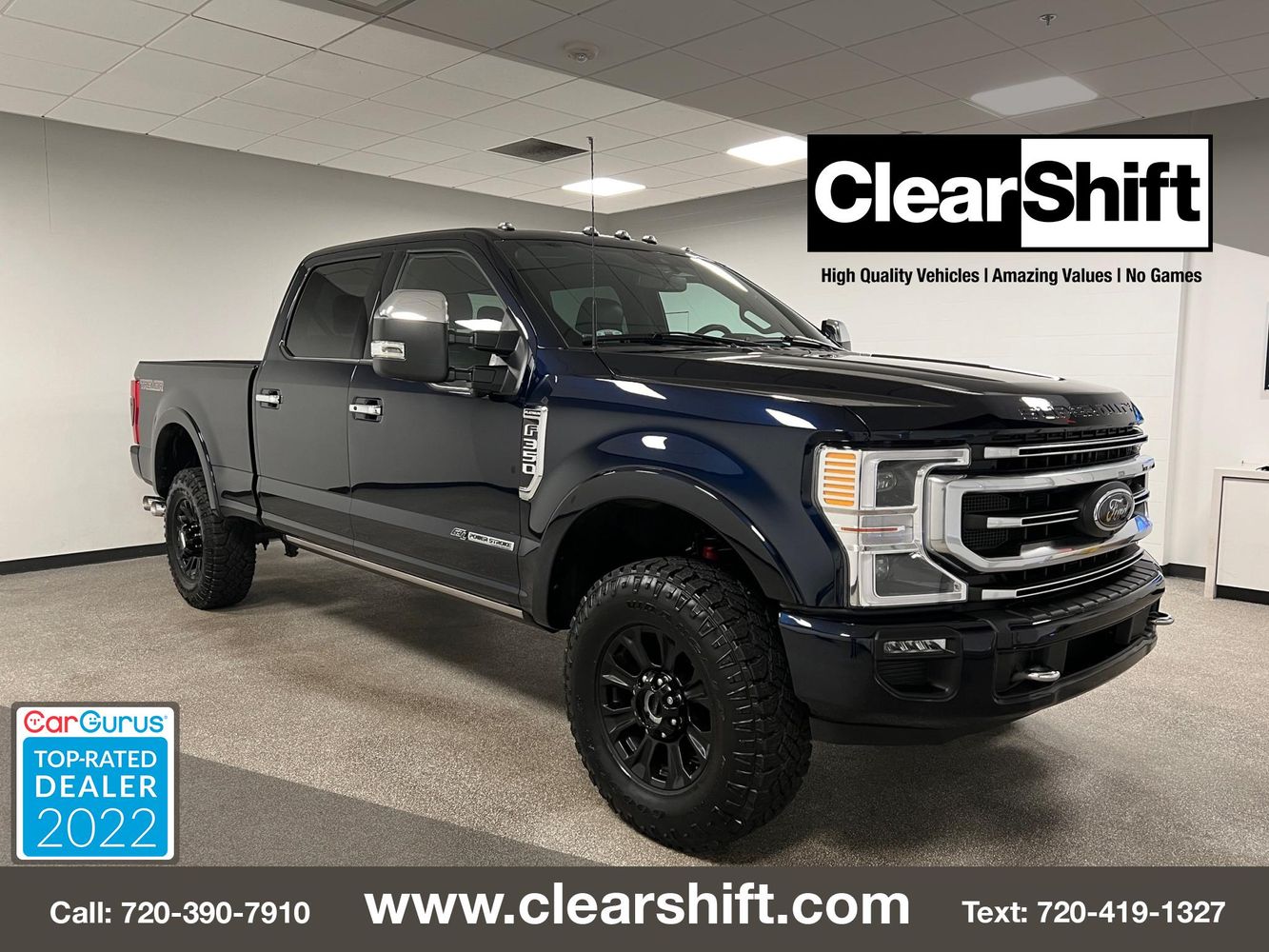 2022 Ford F250 Platinum Lifted