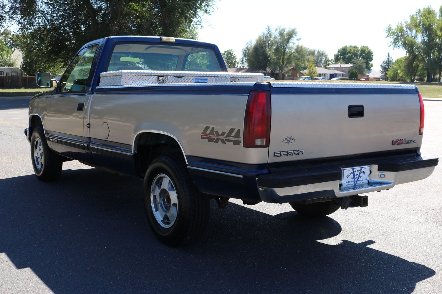 1993 Gmc Sierra 1500 Cerrado De Golpe