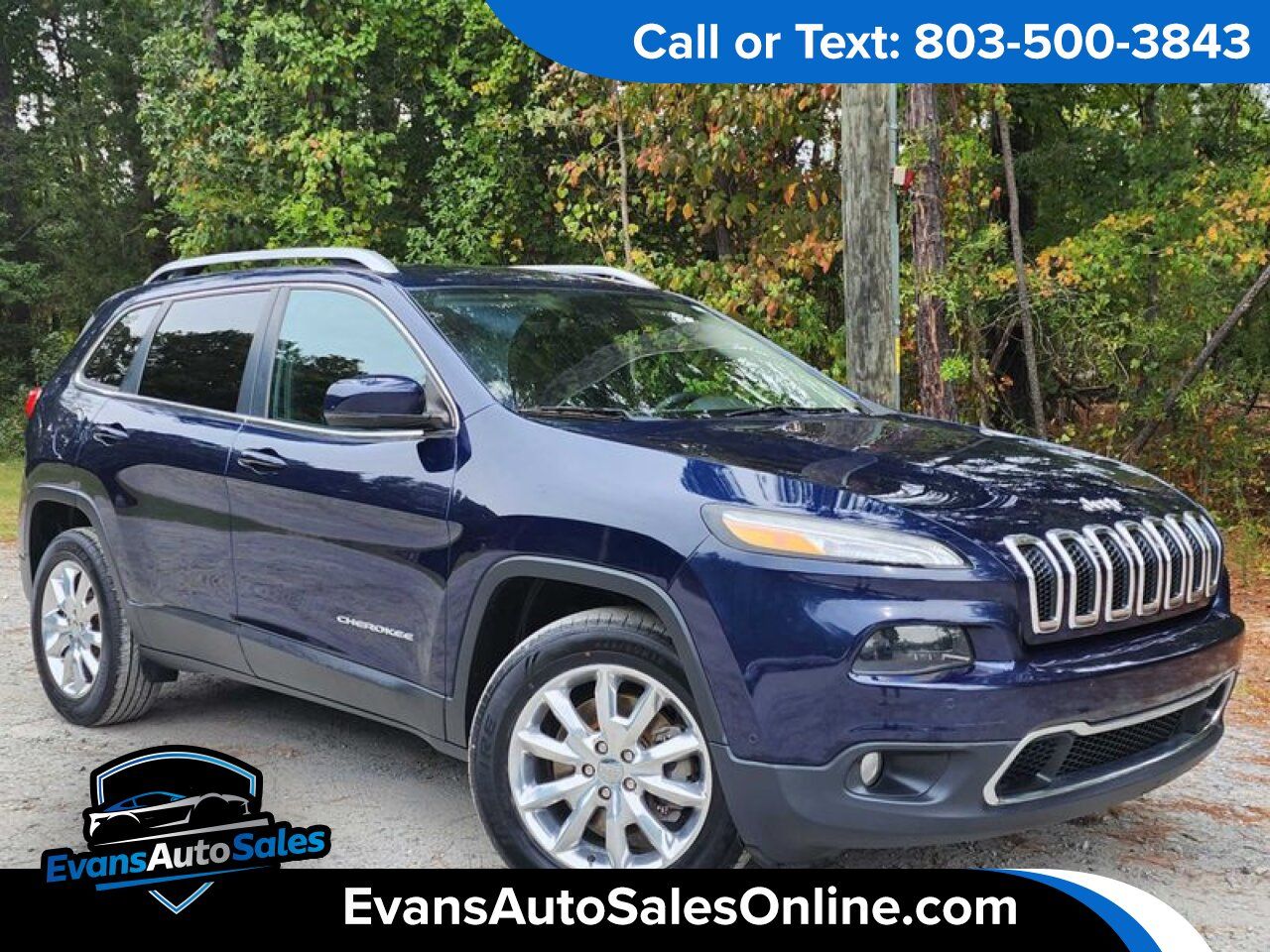 2016 Jeep Cherokee Limited | Evans Auto Sales