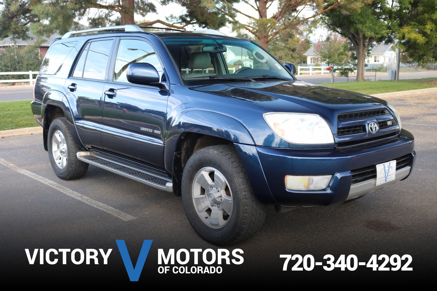 2003 Toyota 4runner Blue