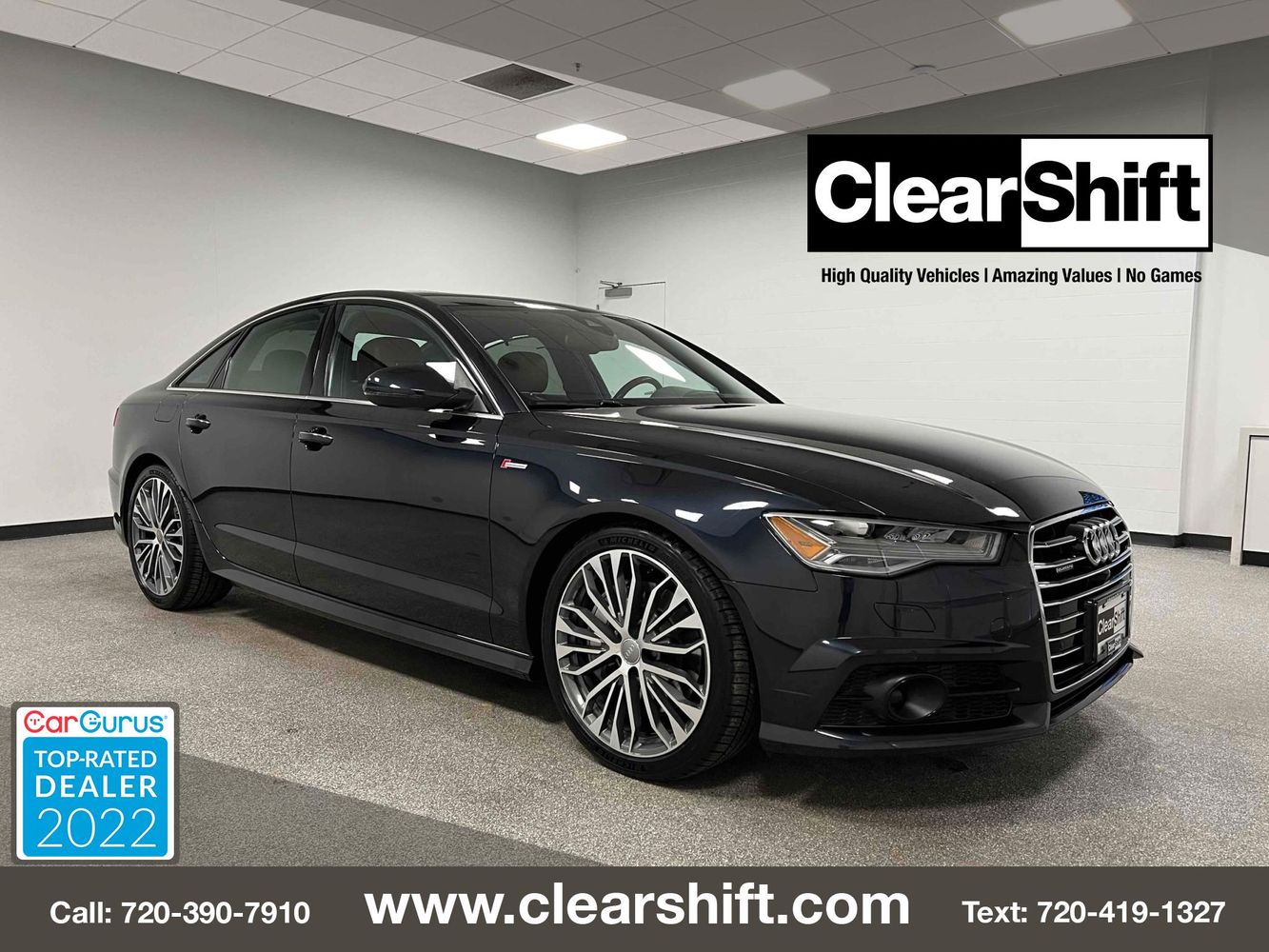 Audi A6 2022 Black Rims