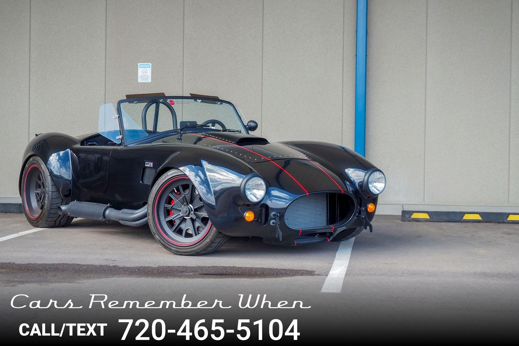 1965 Backdraft Cobra Black-Out Roush Edition | Cars Remember When