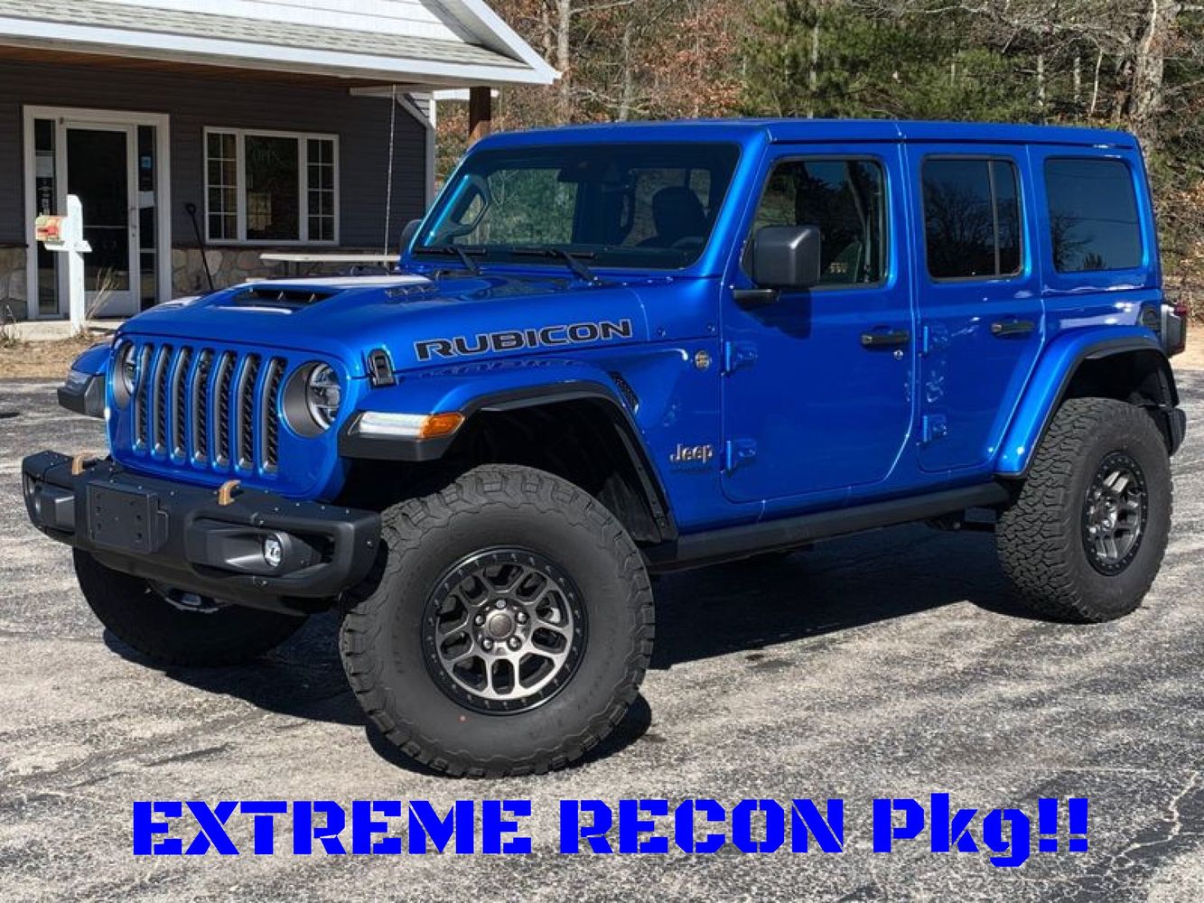 Jeep Wrangler Blue