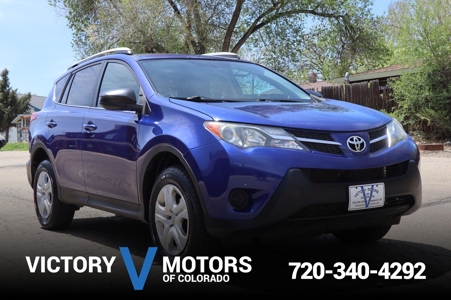 Toyota Rav4 Blue Crush