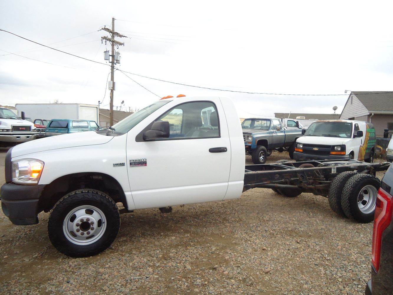 2007 Dodge Ram Chassis 3500 84 inch Ca Cab and Chassis | Key Fleet Resale