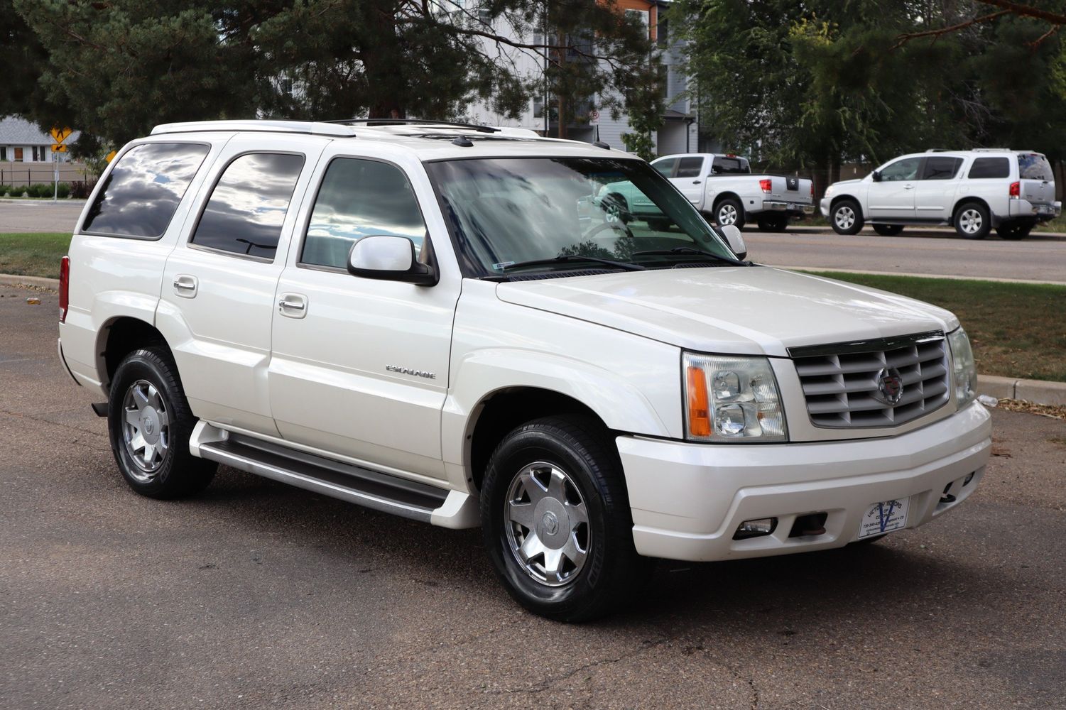 2003 Cadillac Escalade Pearl White
