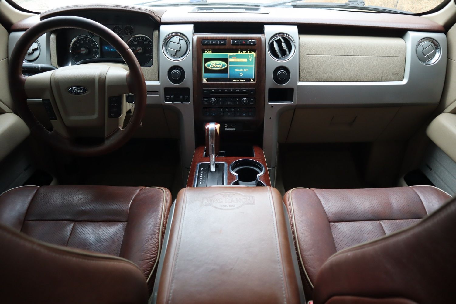 2010 Ford F150 King Ranch Interiornull