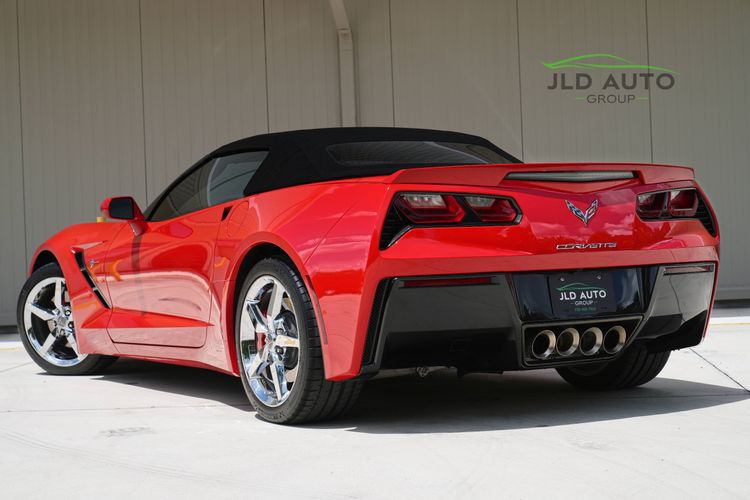 2014 Corvette Stingray Red Convertible