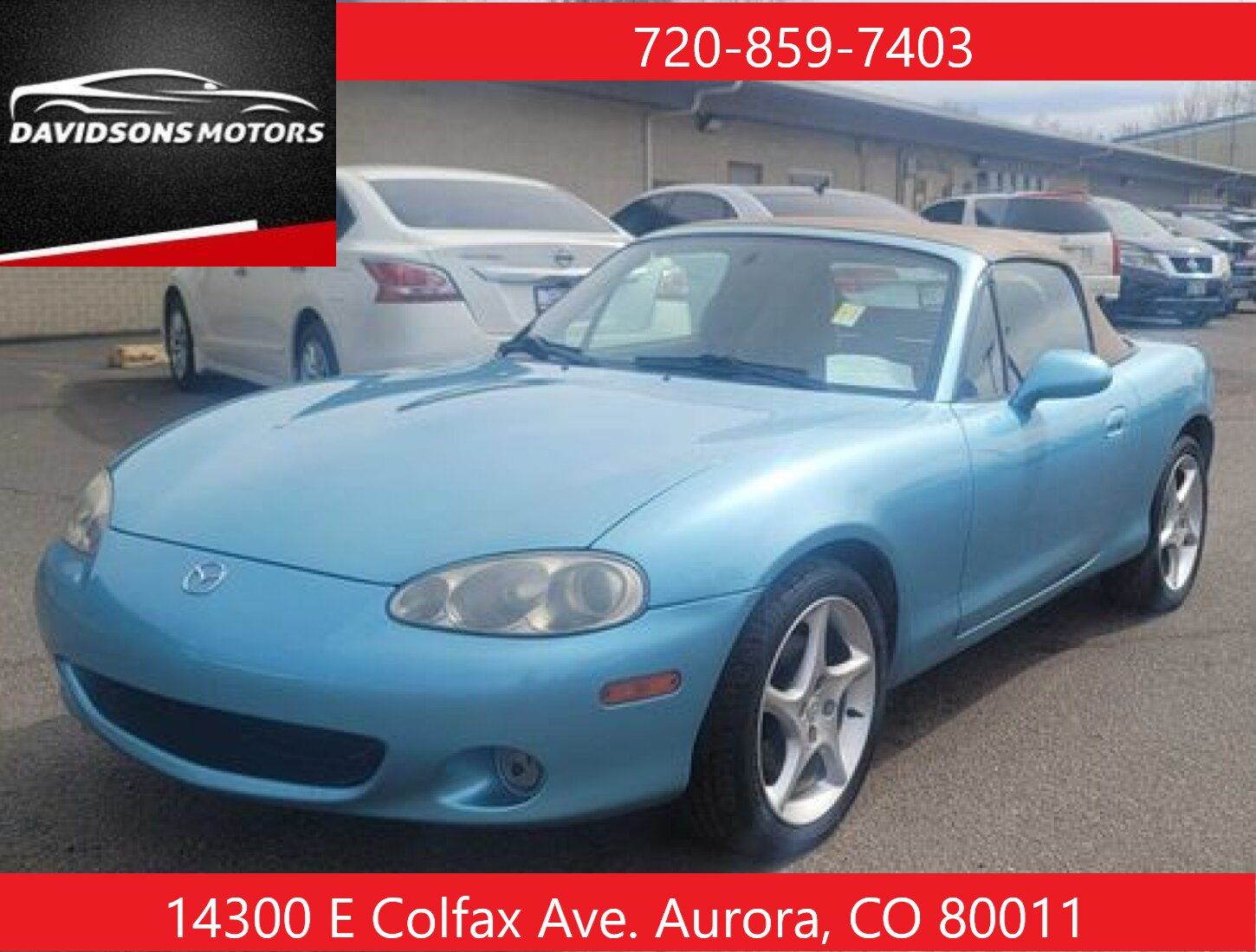 2001 Mazda MX-5 Miata | Davidsons Motors