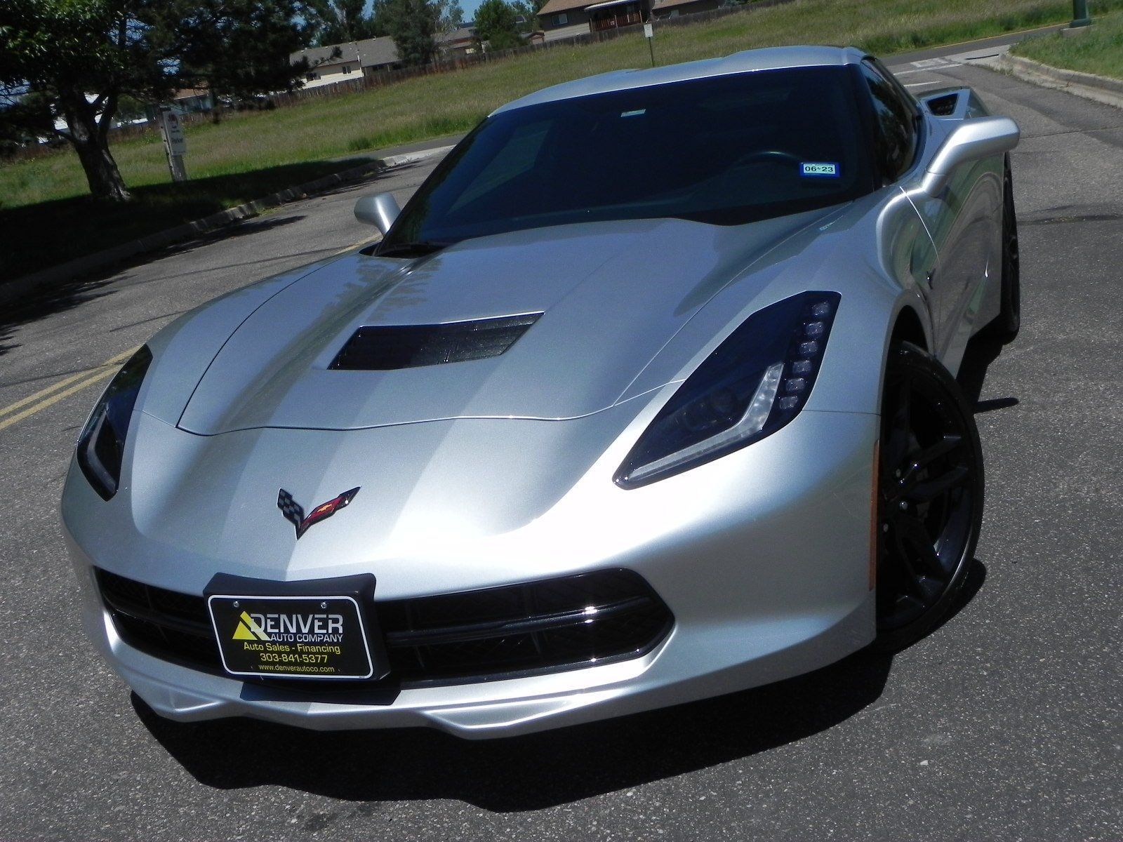 Denver Police Corvette