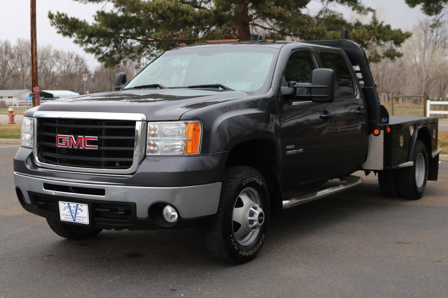 2010 GMC Sierra 3500HD Flat Bed | Victory Motors of Colorado