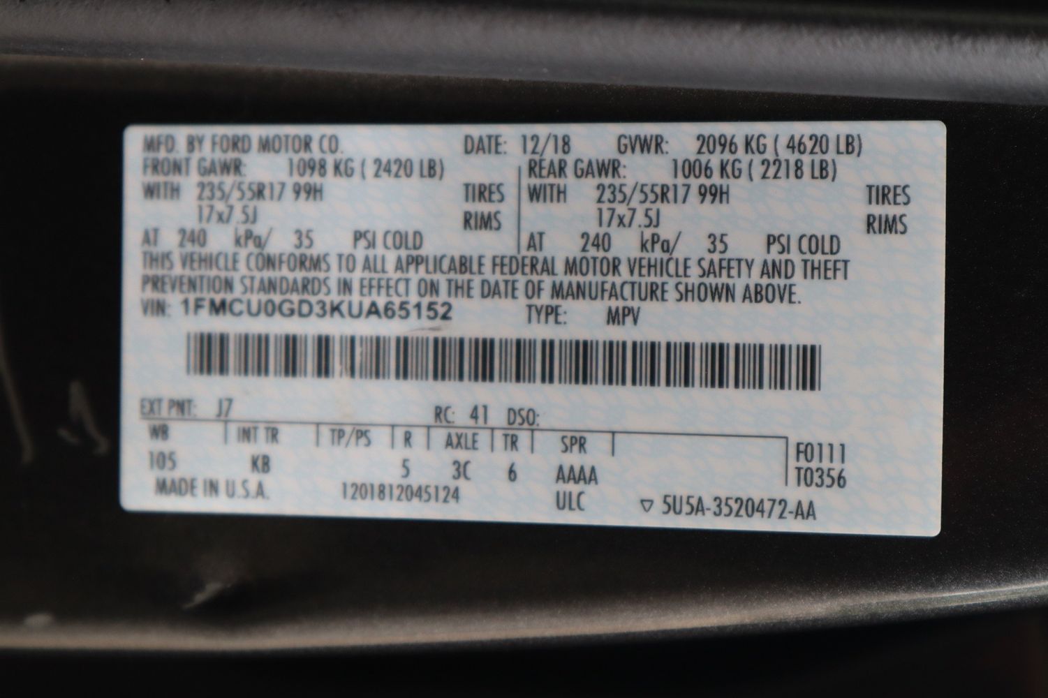 2019 Ford Escape SE | Victory Motors of Colorado