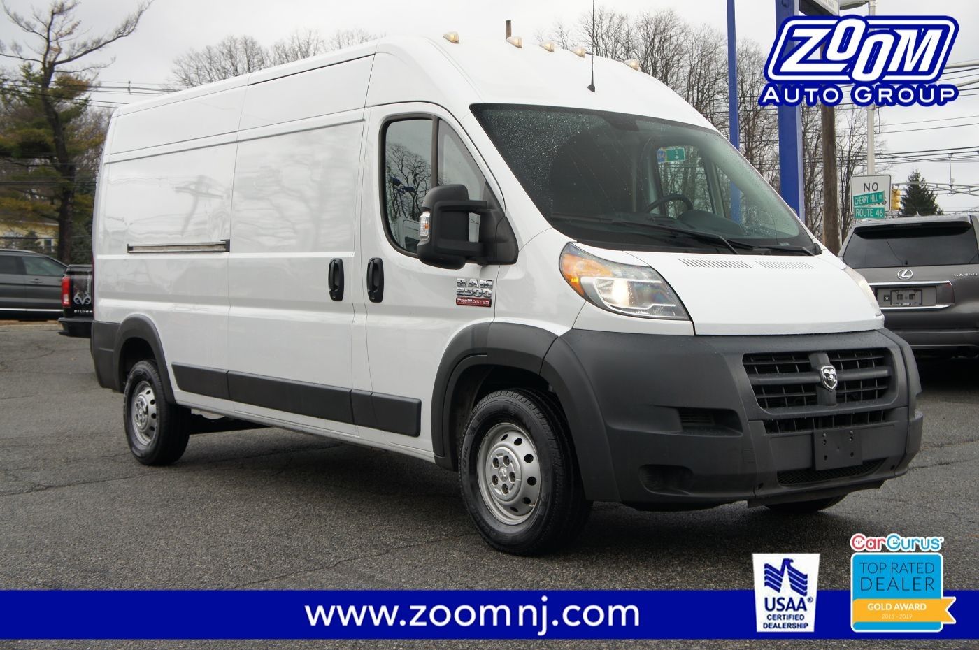2016 Ram ProMaster Cargo Van 2500 | Zoom Auto Group - Used Cars New Jersey