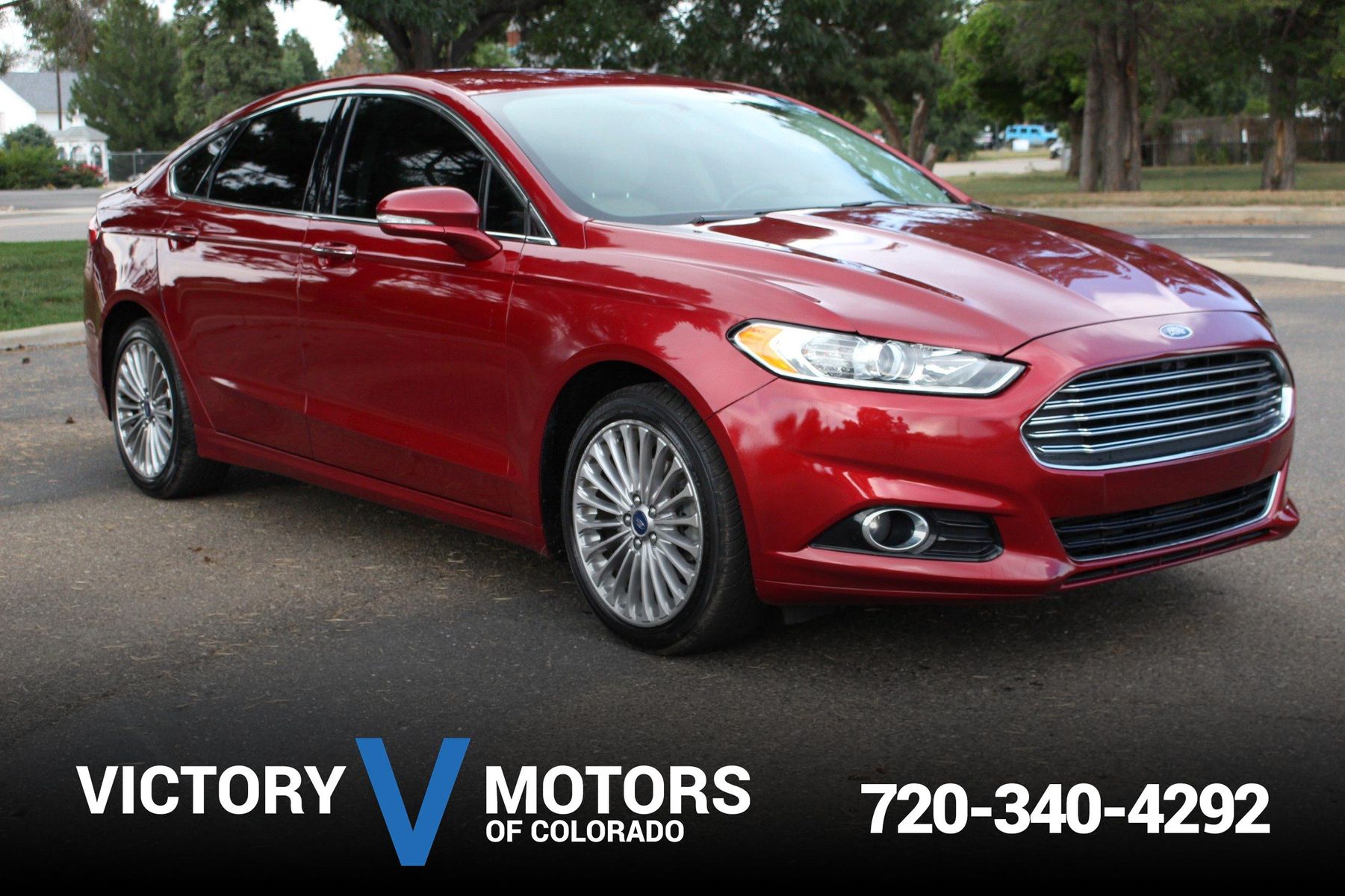 2015 Ford Fusion Titanium | Victory Motors of Colorado