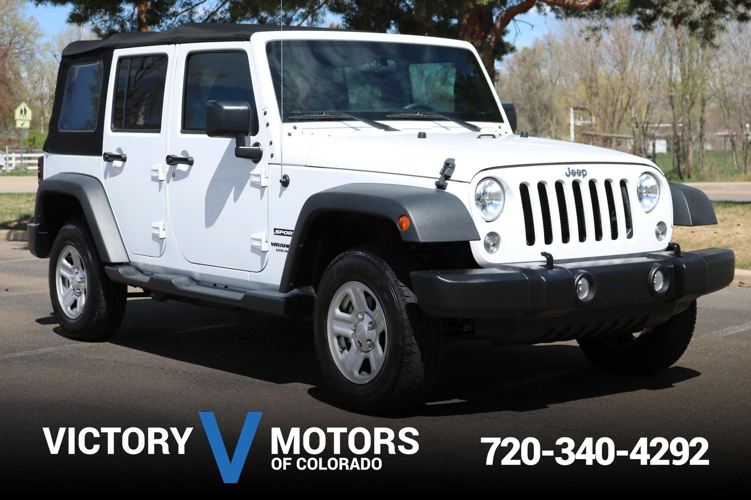2016 Jeep Wrangler Unlimited Sport | Victory Motors of Colorado