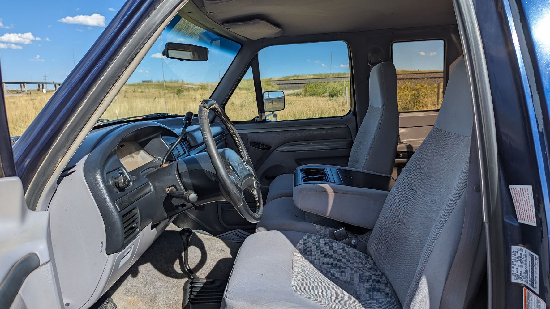 1995 Ford F150 Extended Cab Interior
