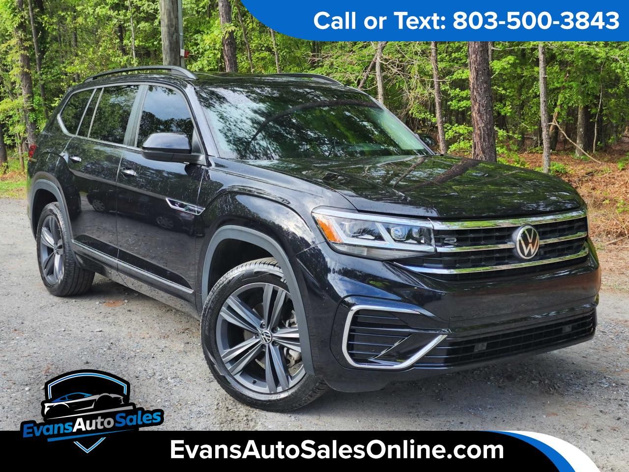 2021 Volkswagen Atlas V6 SE R-Line 4Motion | Evans Auto Sales