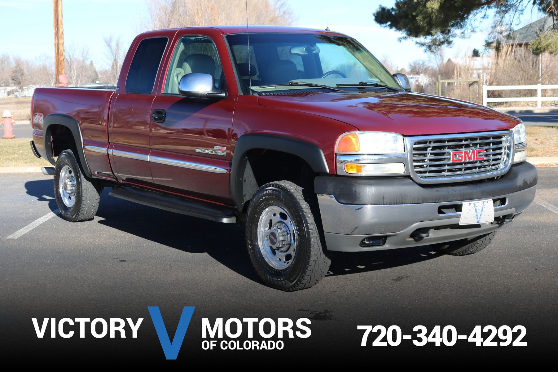 2002 GMC Sierra 2500HD SLT | Victory Motors of Colorado